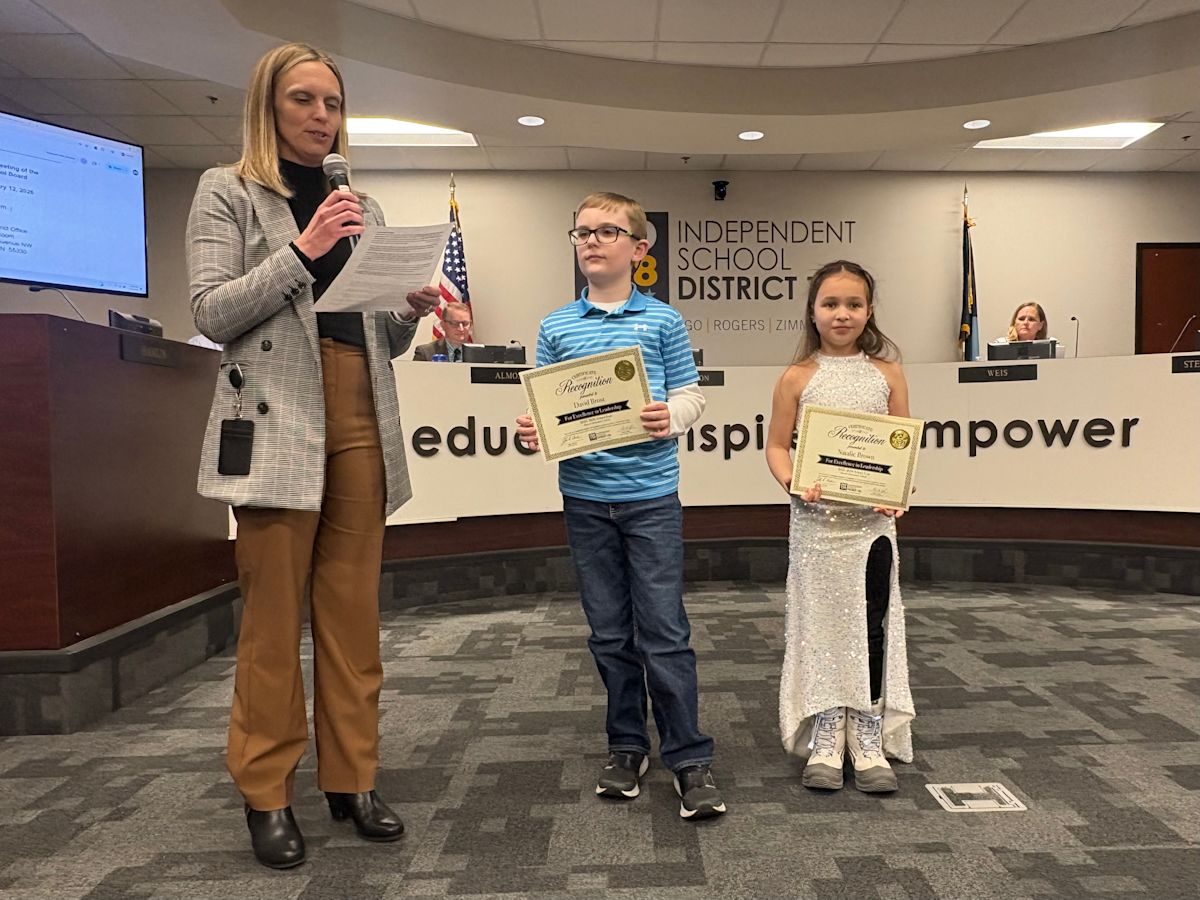 ISD 728 School Board Honors Students from Salk STEM, Hassan Elementary ...