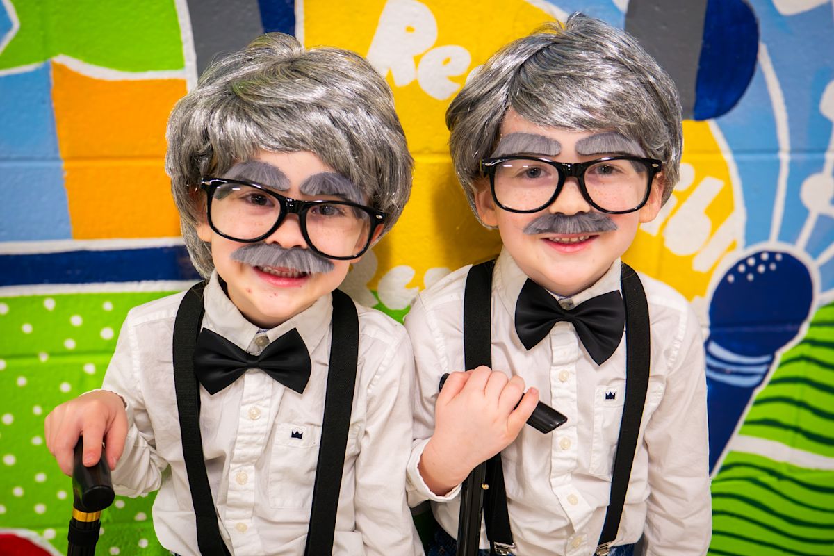 Celebrating the 100th Day of School | InFocus Photos Template