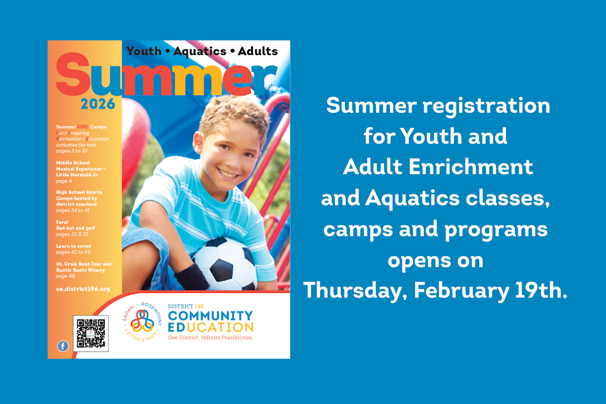 Registration for Summer Programs is open! | Article