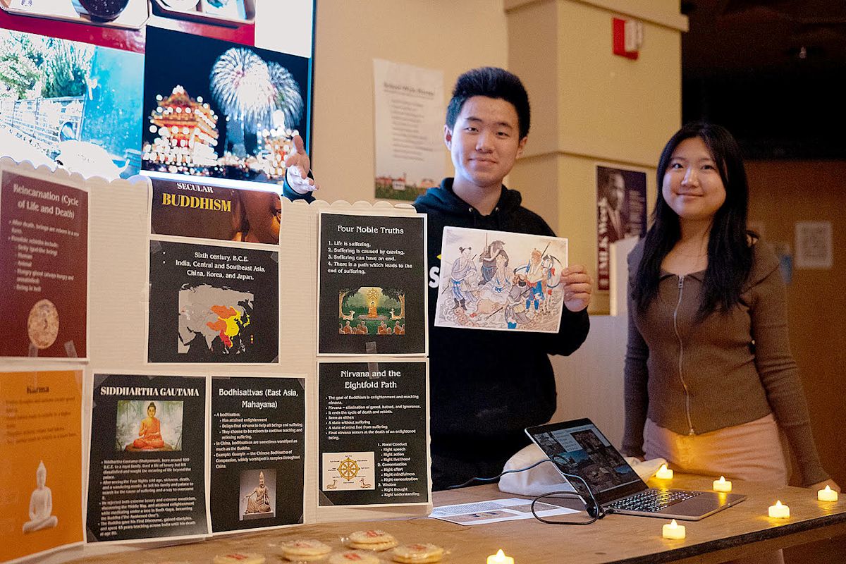 Students Organize First-Ever "Faith Fair" | News Story
