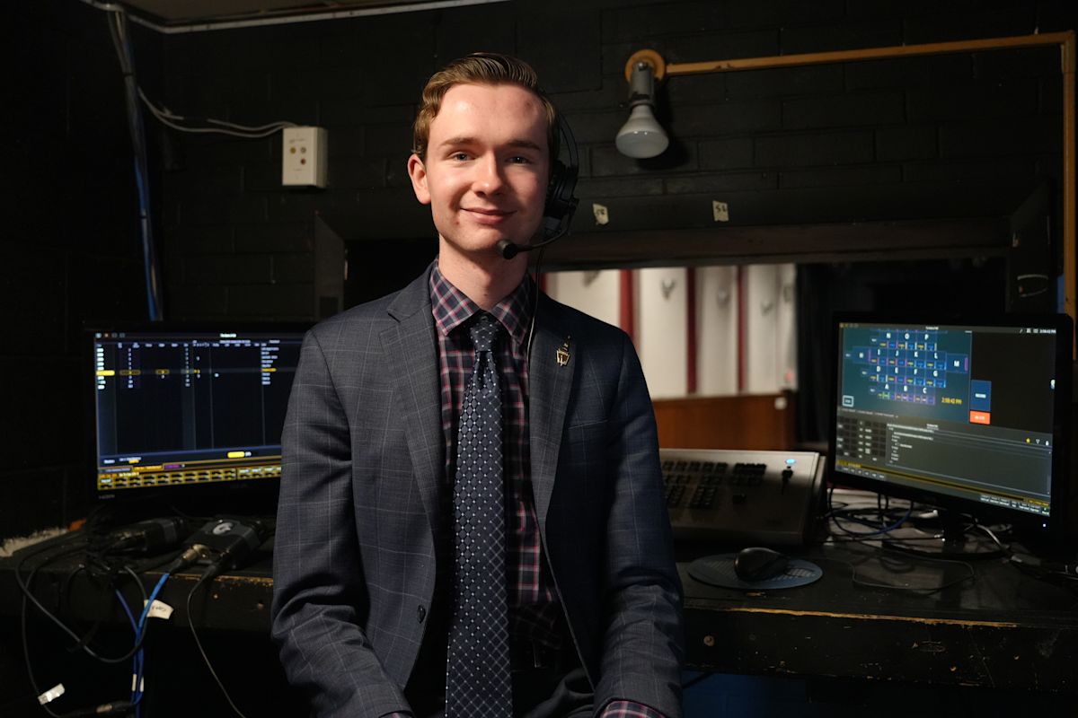 In The Light Booth with Michael Dorsey '26 | Details