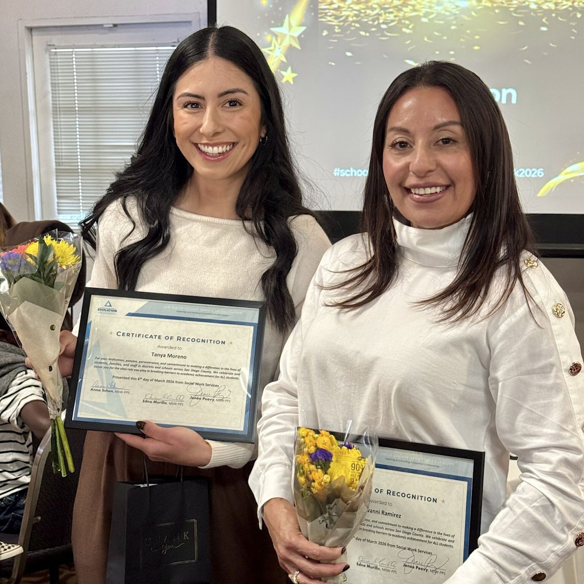 CVESD Social Workers Recognized at SDCOE School Social Work Awards | News
