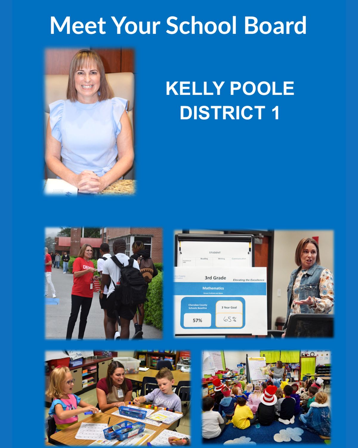 Celebrating School Board Appreciation Week: District 1 member Kelly ...