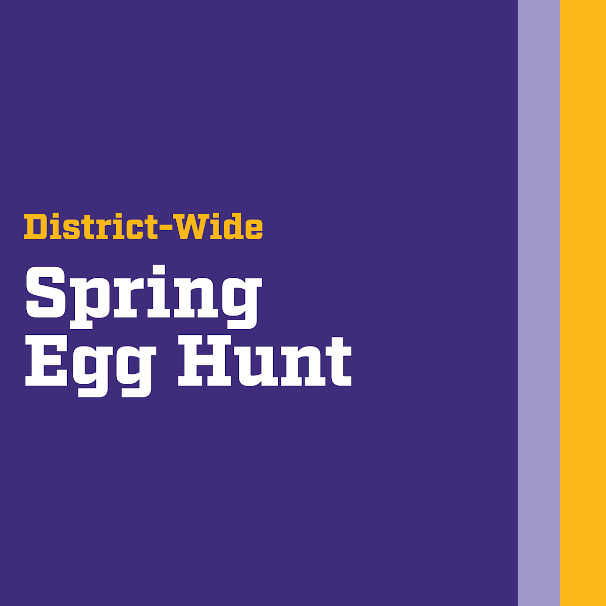 Local Spring Egg Hunts | News Details