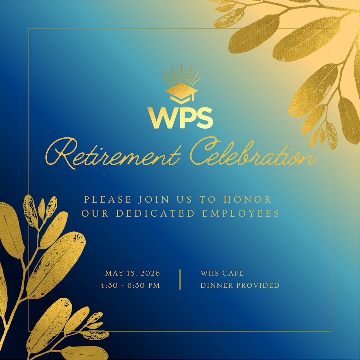 WPS Retirees to be Honored on May 18 | News and Views from Harris Park