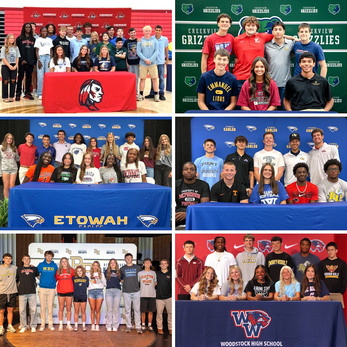 CCSD Celebrates April National Signing Day Student Athletes | Post Detail