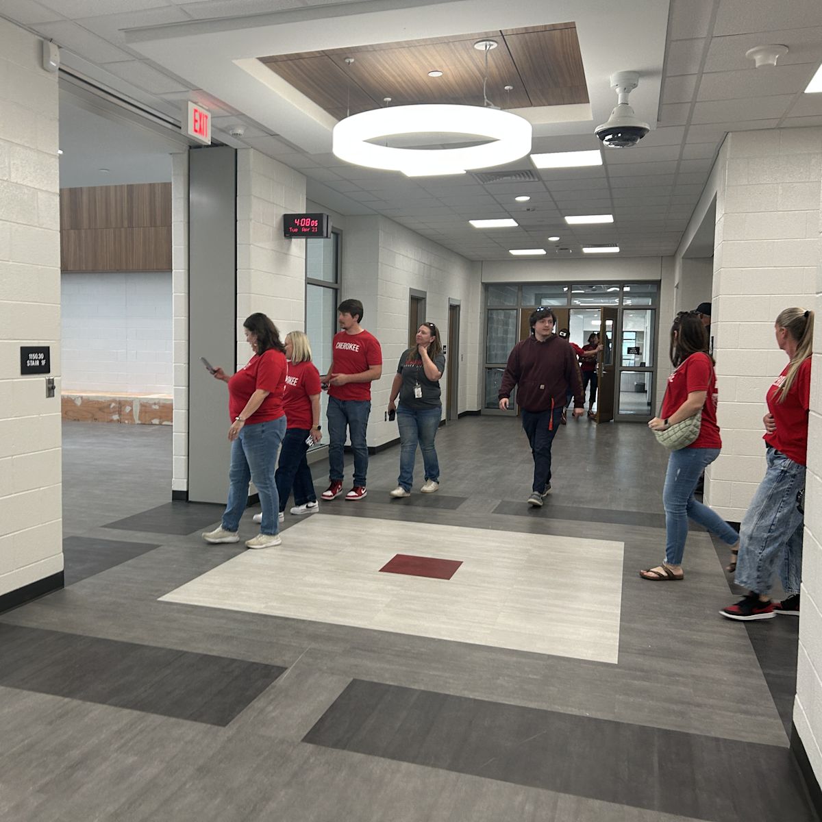 Cherokee High School Teachers & Support Staff Visit New Campus | Post ...