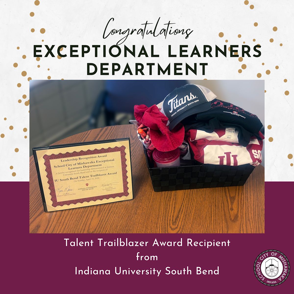 Exceptional Learners Department Recognized with Talent Trailblazer ...