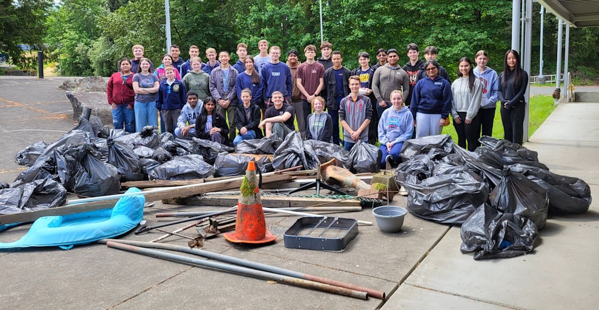 Cadets Step Up for 9th Annual Campus Clean-Up | News Article - Liberty ...