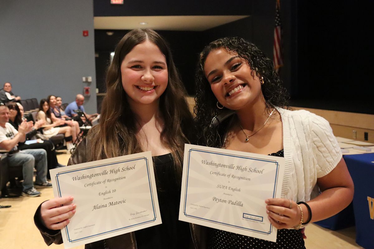 Annual Academic Award Ceremony hosted at Washingtonville High School ...