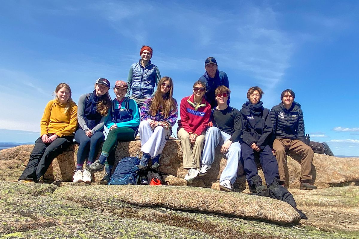 Sunrise on Cadillac Mountain in Acadia National Park Offers Connection ...