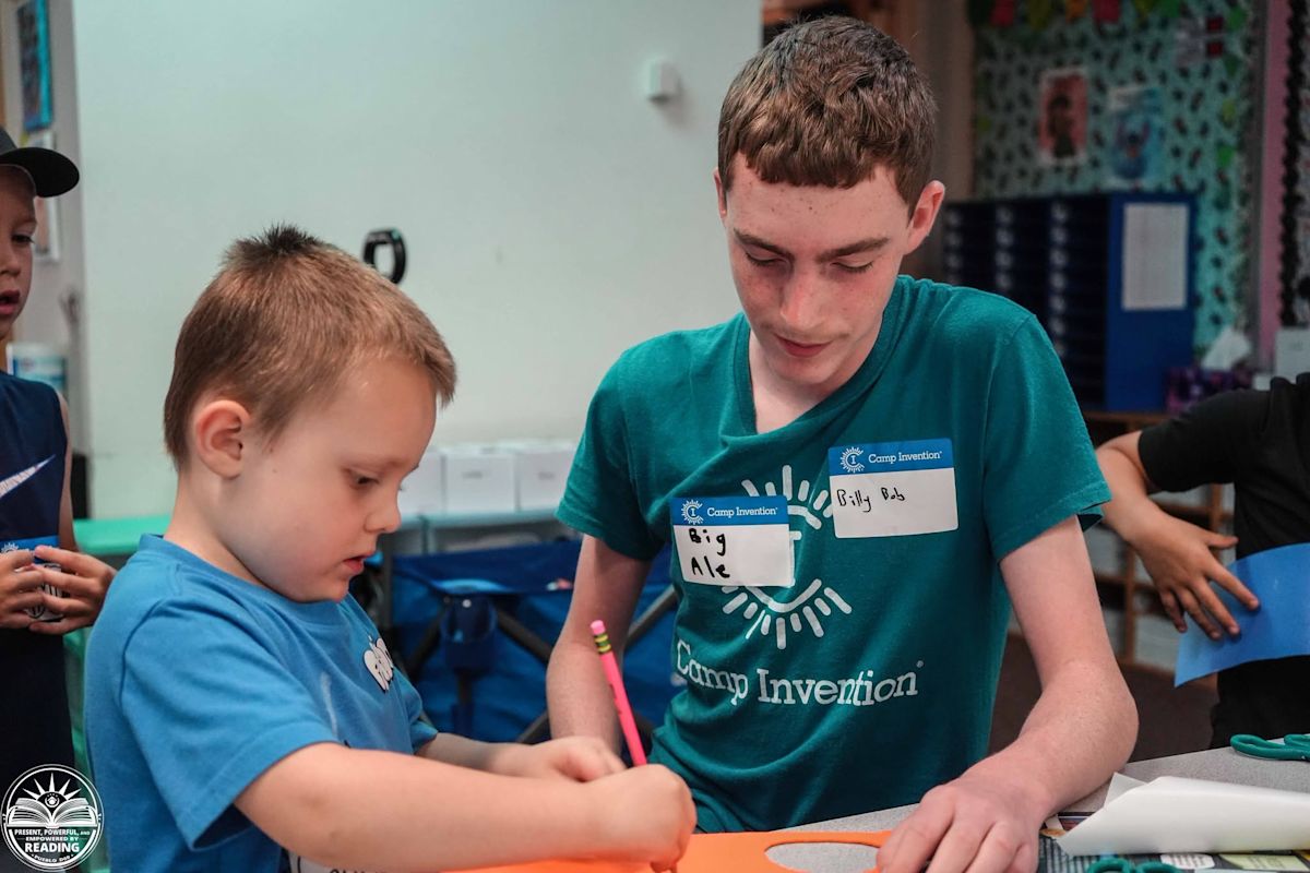Creative learning taking place at Camp Invention | Post Details (DBPP)