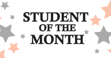 Student Of The Month Logo Jane Macon Middle School