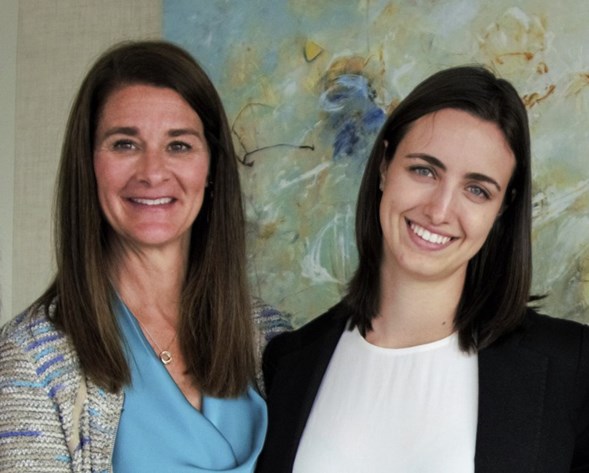 Cece Manze '15 Visits the Gates Foundation | Marlborough News