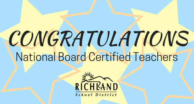 Teachers Earn National Board Certification | News Details