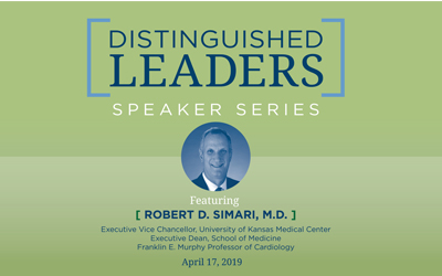 KU's Robert Simari, M.D. Speaks at SMSD | News Archive Details