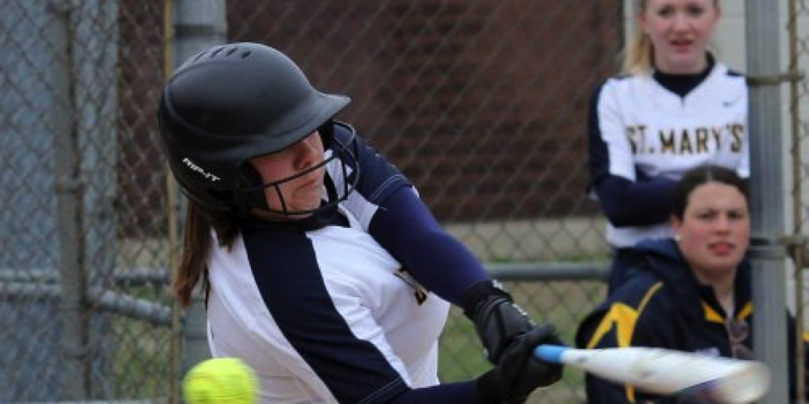 BALANCED OFFENSE LEADS ST. MARY’S SOFTBALL IN SEASON OPENER | full story