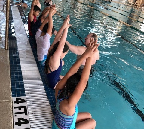 Second Graders Gain Confidence in the Pool | Featured News