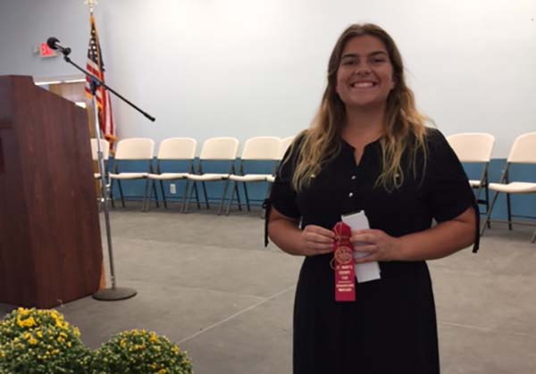 Congrats to Blake Meyer for placing Second in the County Fair Speech ...