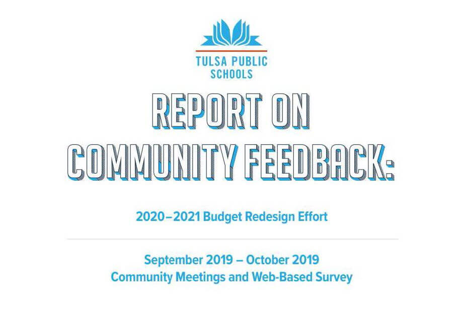 Tulsa Public Schools Releases Report On Community Feedback: 2020-2021 ...