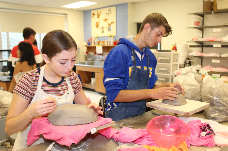 WHS Clay Class | News Story - Washingtonville High School