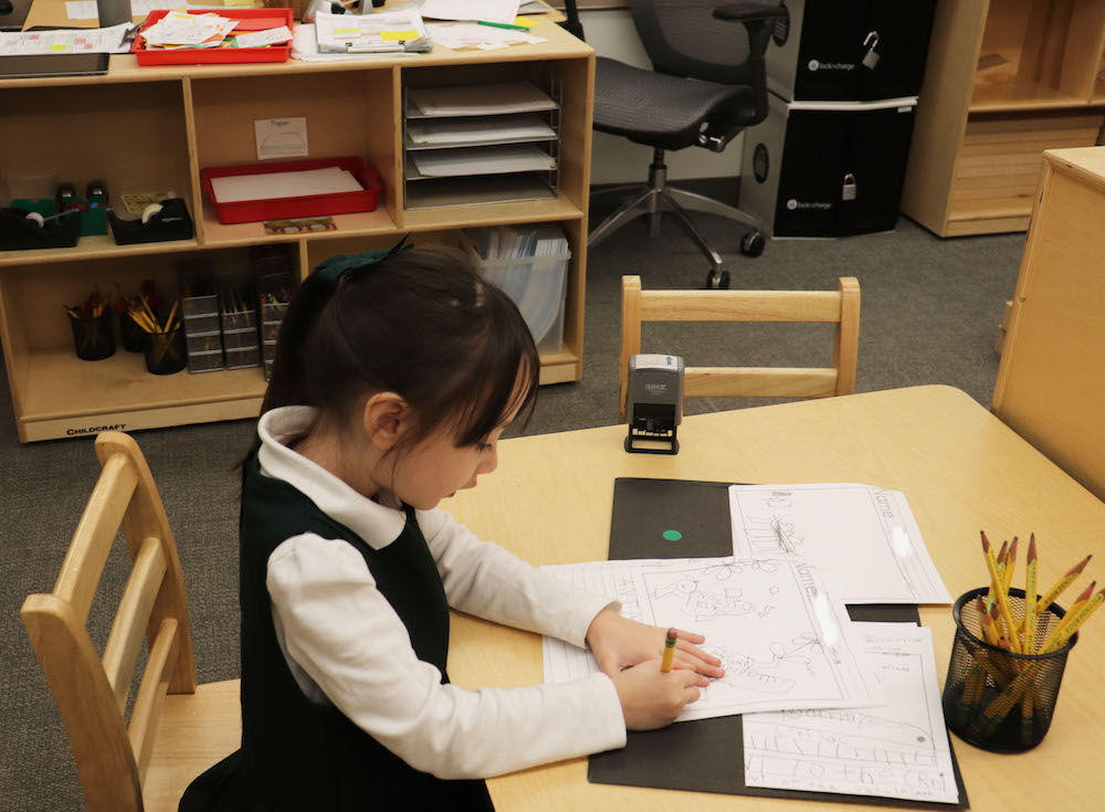Kindergarten Writers Practice their Craft | Stories Details Page