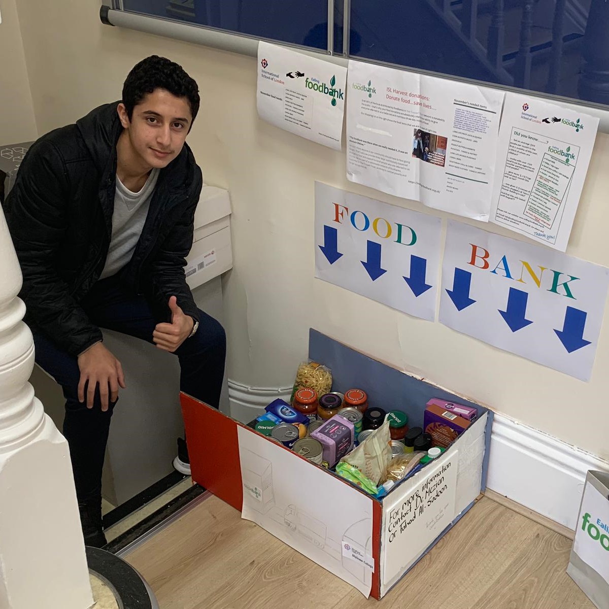 Donations to Ealing Food Bank | News Post