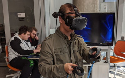 Animation and Game Design Team Compete in VR Hackathon | News Archive ...