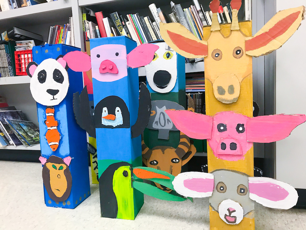 Proyecto Escolar Del Tótem Totems :: Escuela De Estética Nº 2 La