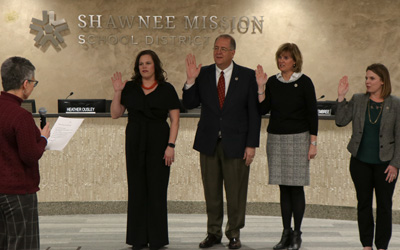 SMSD Board Members Begin New Term | News Archive Details