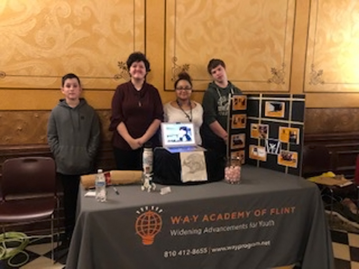 WAY Academy of Flint students promote the importance of school of ...