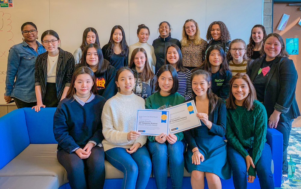 Stuart Earns Dual AP® Computer Science Female Diversity Award | News