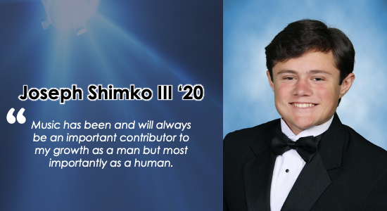 Performing Arts Senior Spotlight: Joseph Shimko III | In the News