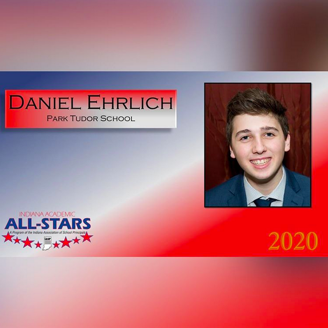 Senior Daniel Ehrlich Named Indiana Academic All-Star | Posts Page