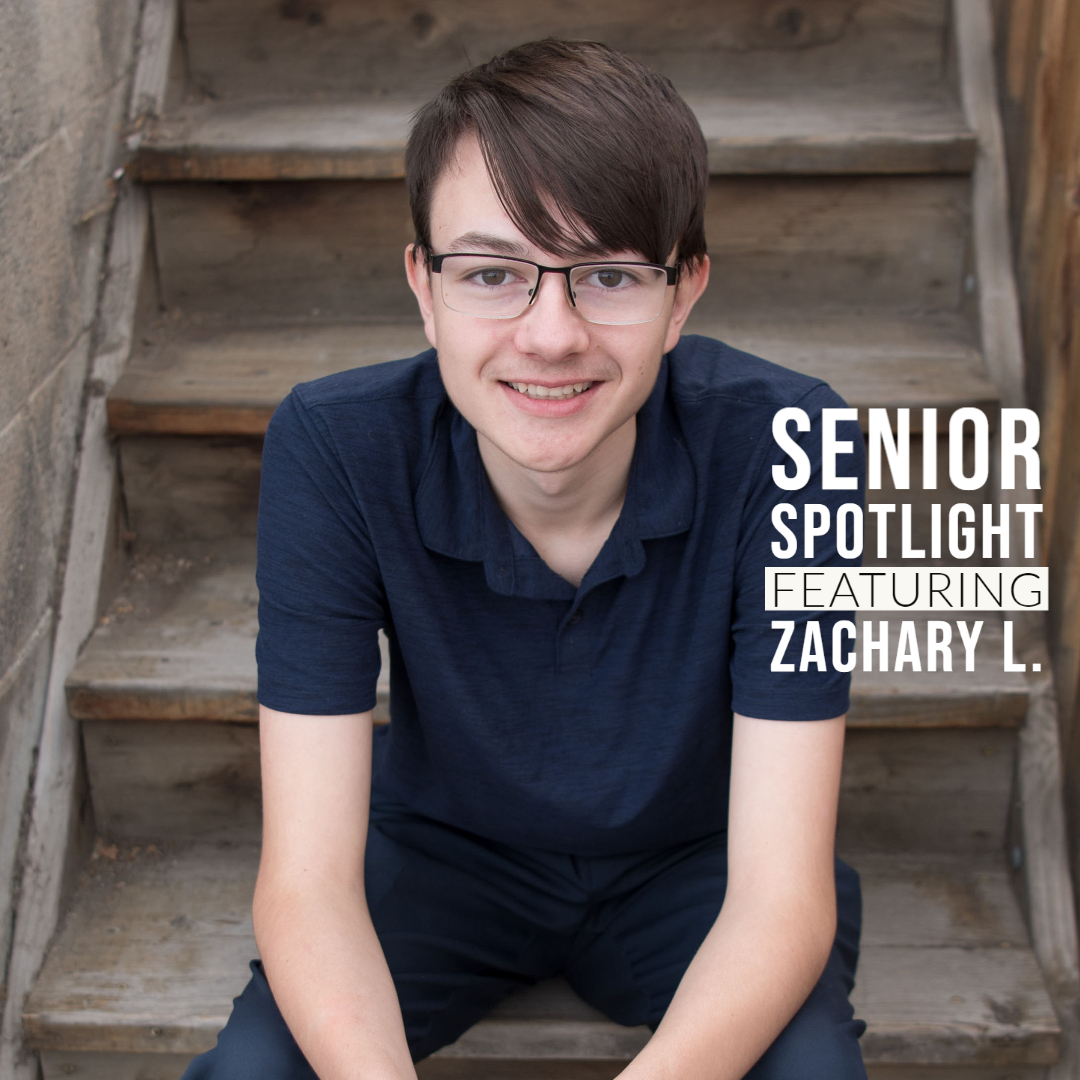 Senior Spotlight! Zachary L. | News Details