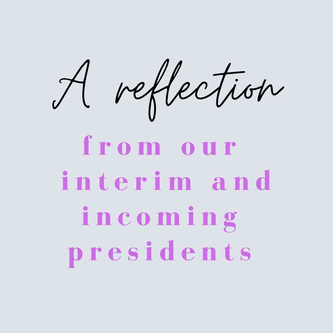 A Reflection from Our Interim and Incoming Presidents | Mount News Posts