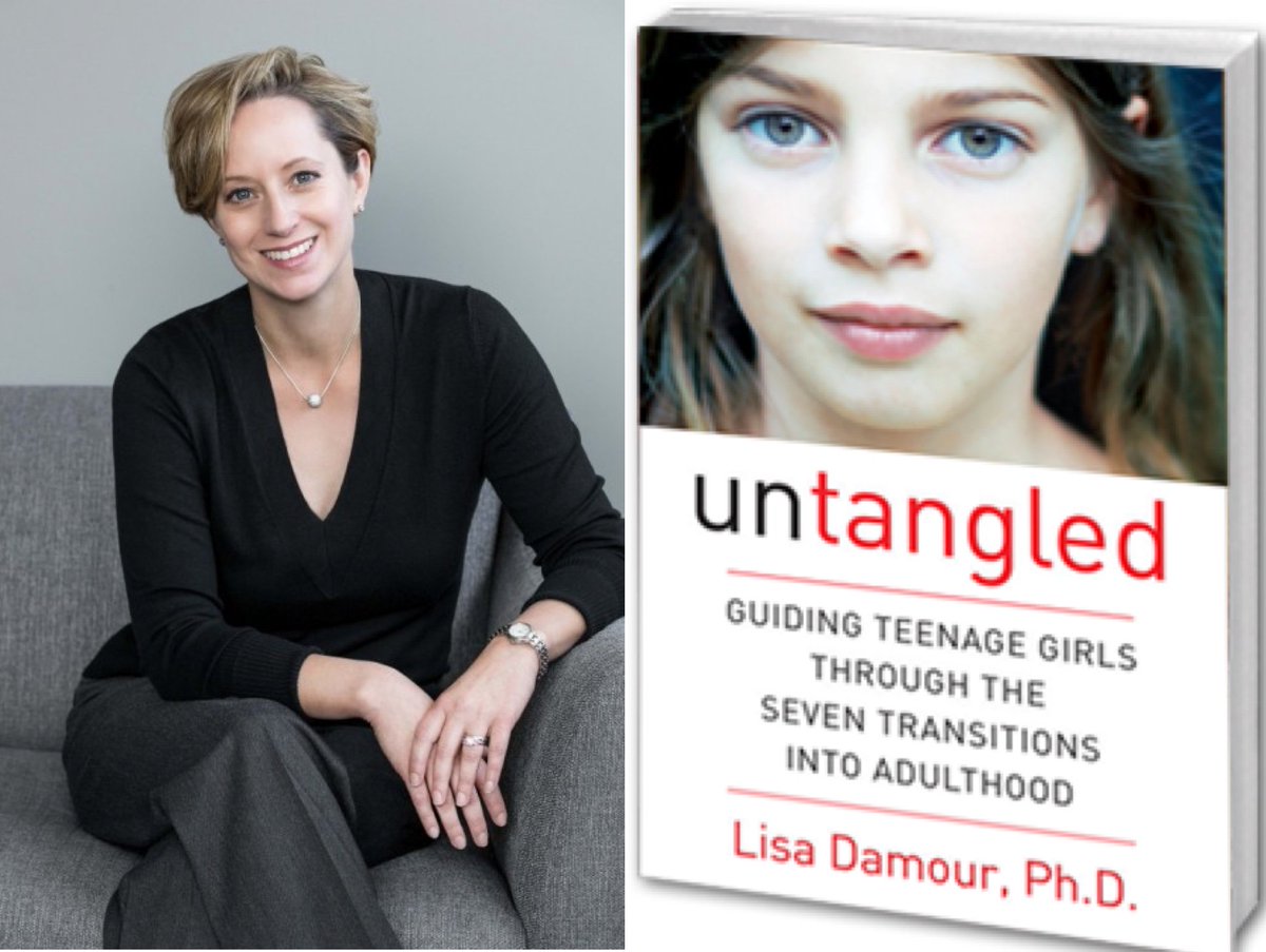 NY Times Best-selling author Lisa Damour, PhD presents anxiety workshop ...