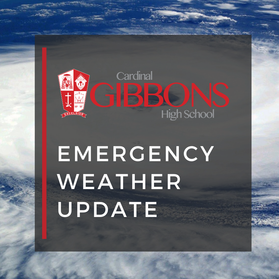 Cardinal Gibbons is Actively Monitoring Tropical Storm Laura | Posts ...