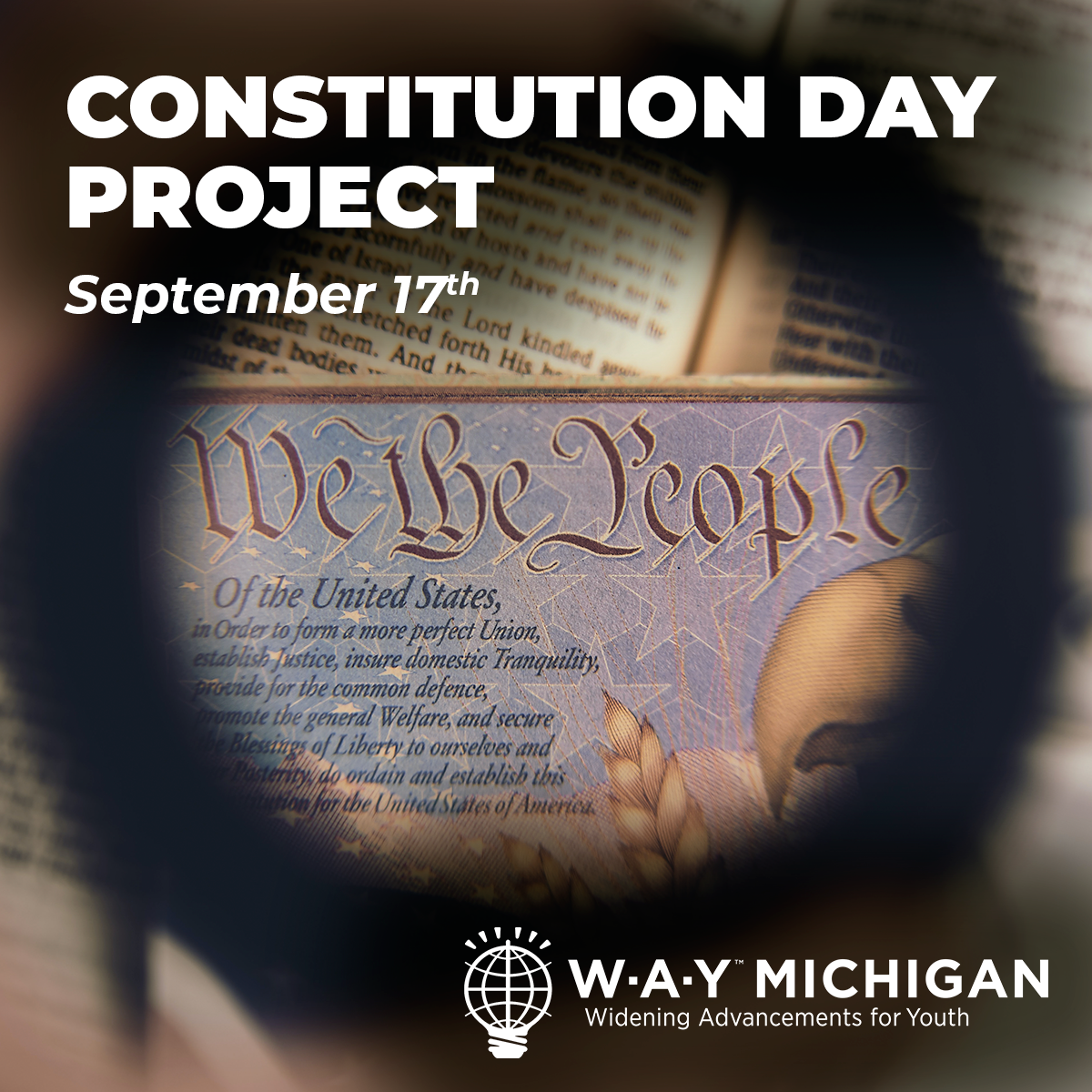 Constitution Day Project: Thursday, September 17th | News Details