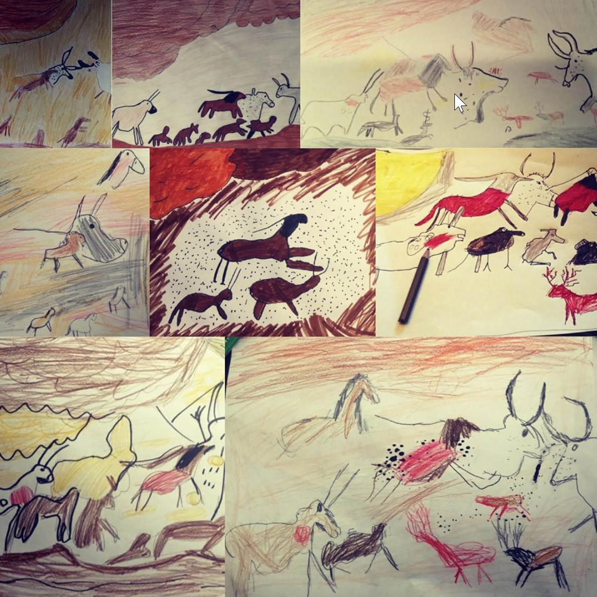 Prehistoric drawings | News Detail