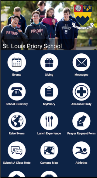 Download the Priory App | Post - Saint Louis Priory School