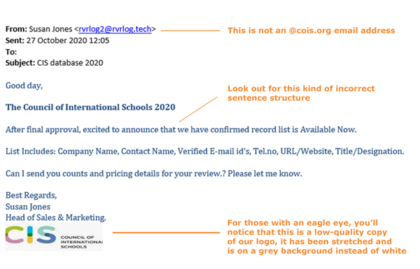 How do you know an email is from CIS? | News from the Council of ...