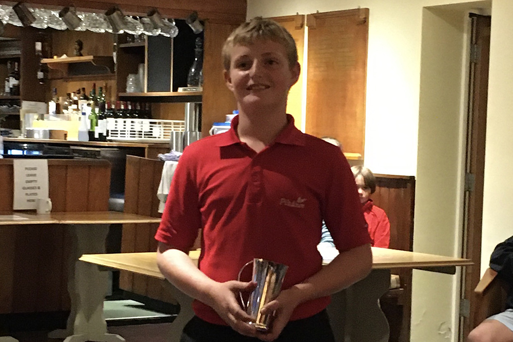 Ryan Receives Piltdown's Most Improved Junior Golfer Award | Bede's ...