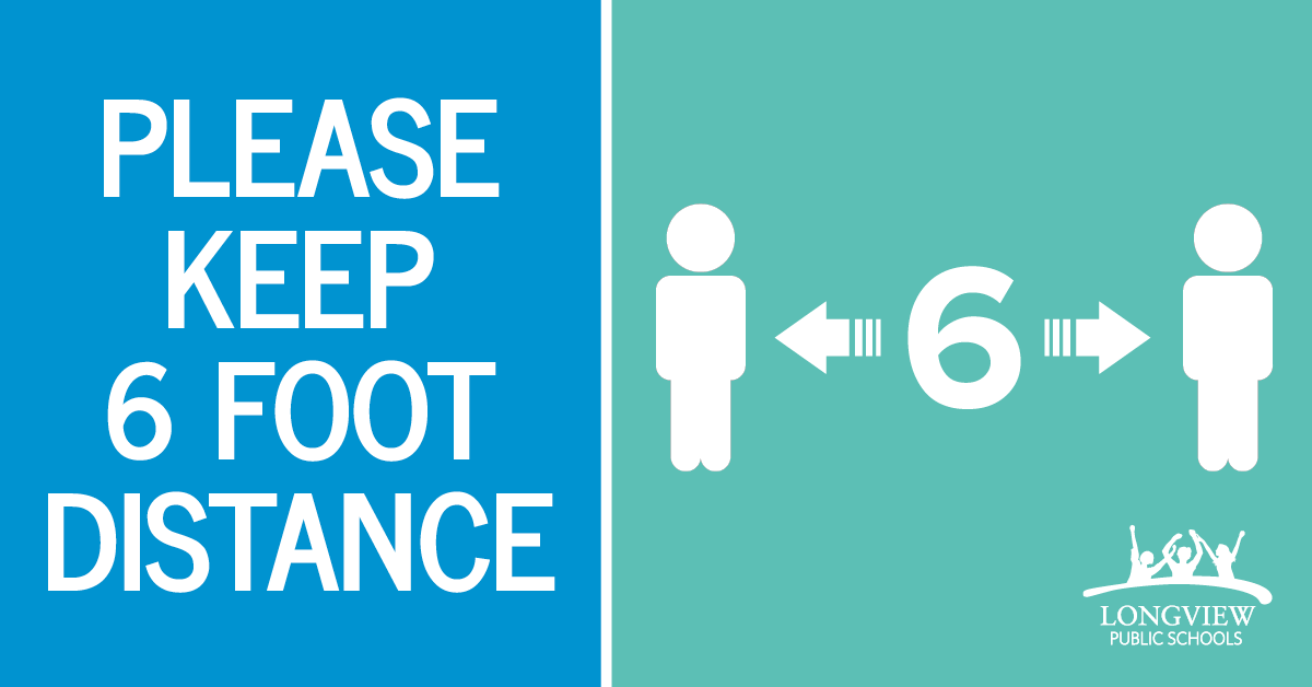 Keep an eye out for physical distancing signs at Longview Public ...