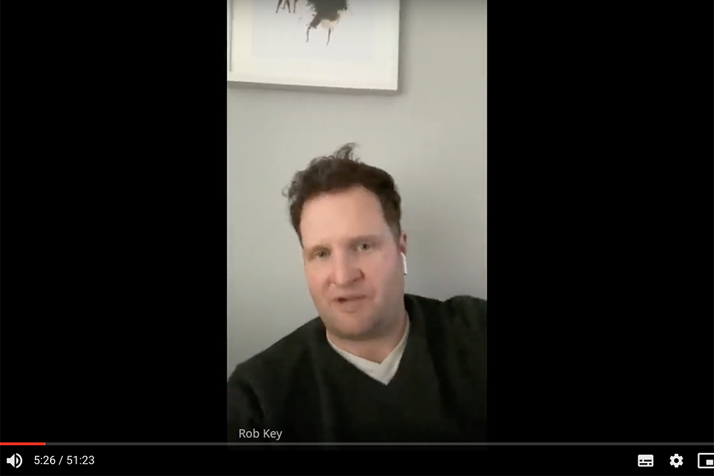 Cricket: Rob Key Delivers Inspiring Online Session | Bede's News story