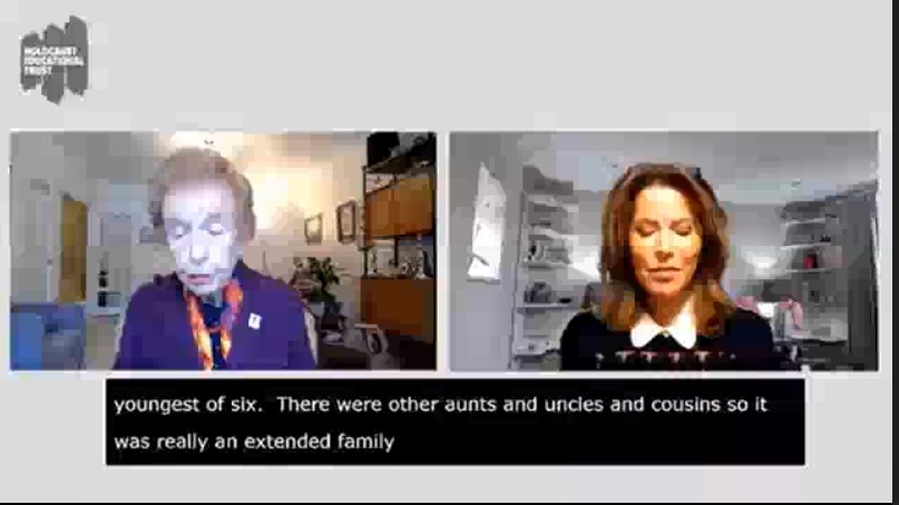 Millfield Upper Sixth history students speak to Holocaust survivor Eve ...