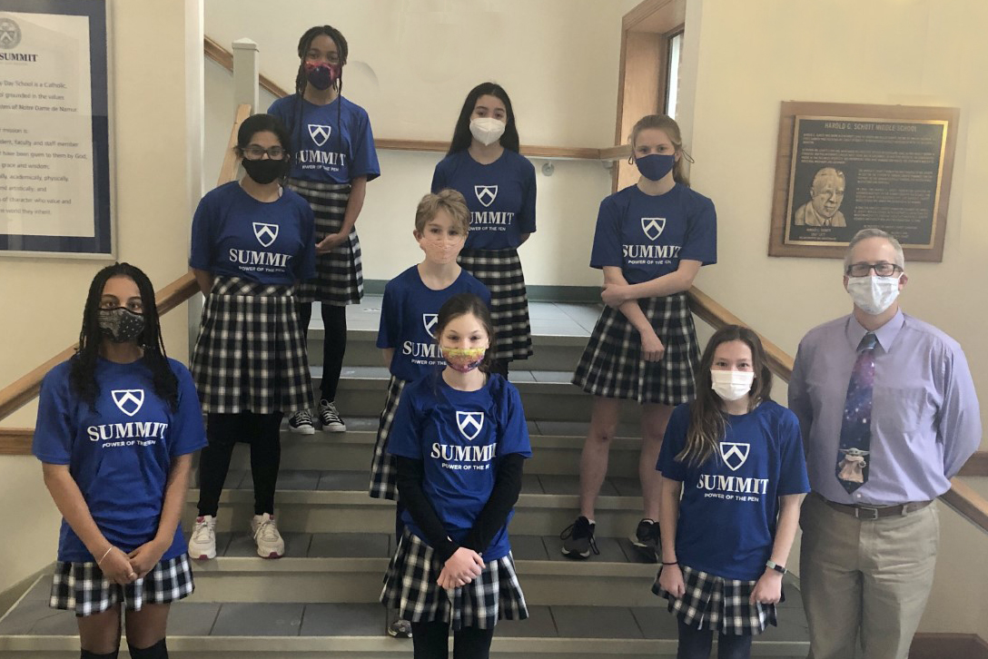 Summit middle schoolers bring home writing awards | News Stories