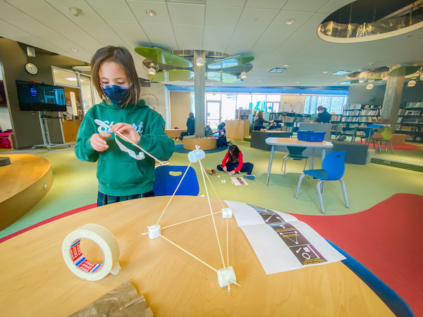 Second graders launch marshmallow catapults for study on simple ...