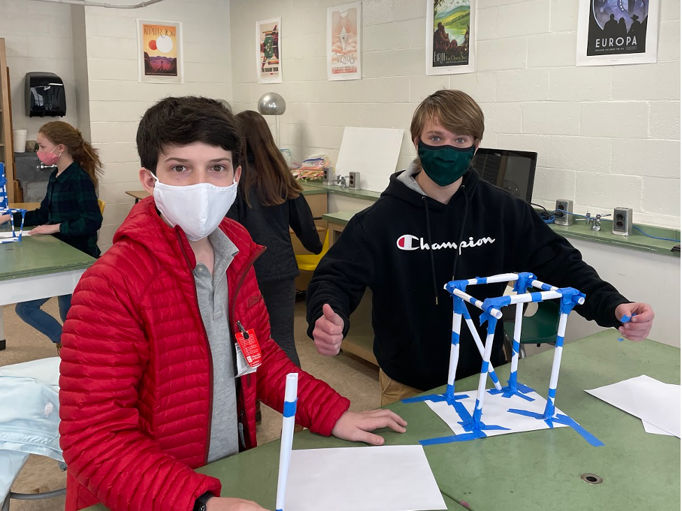 HAMS Students Build Paper Towers in Contest | News Post with others ...