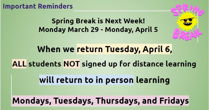 Spring Break | article